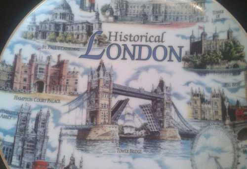 Тарелка сувенирная Лондон