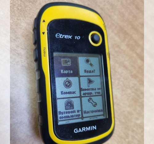 GPS Навигатор туристический Garmin eTrex 10