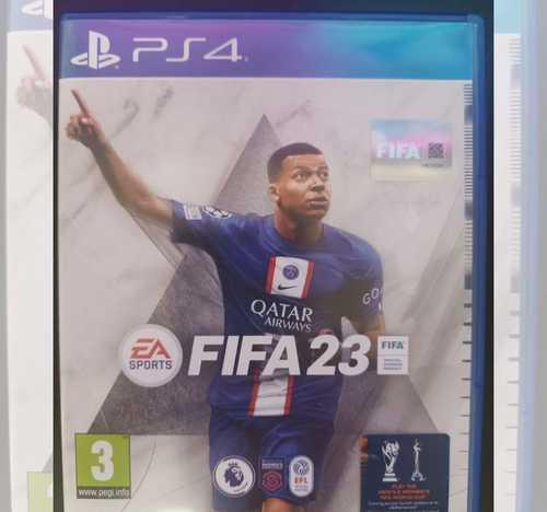 Игры на PS4 fifa 23 диск