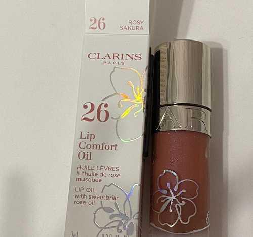 Clarins масло для губ лимитка весна 2025