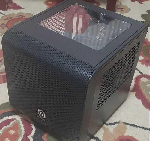 ITX, i7-6700k, z170i, 8gb, сжо, SSD 128gb, HDD 500