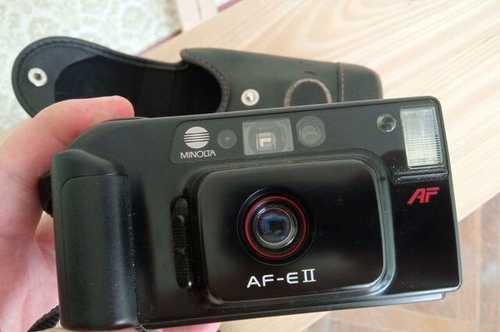 Minolta AF-E II компактная фотокамера 35 мм винтаж