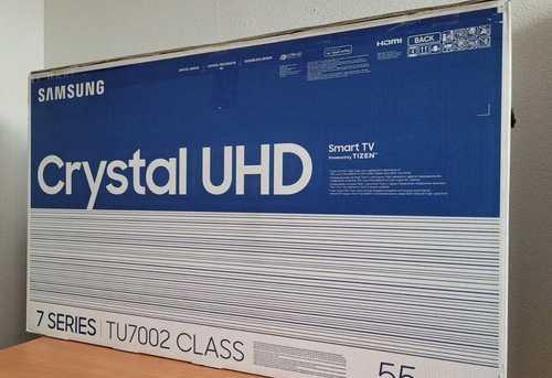 Большой "140см" Samsung SMART 4K Crystal HDR10+
