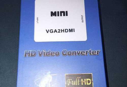 Конвертер переходник VGA hdmi