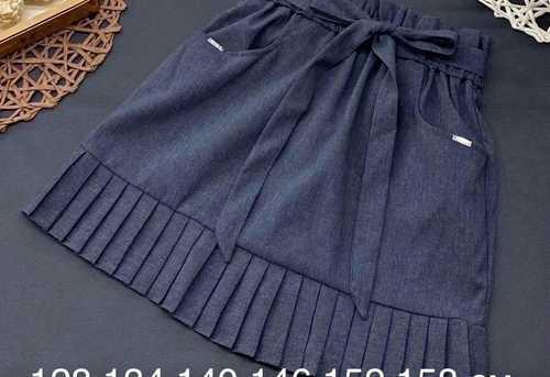 Школьная юбка для девочки, 128-158