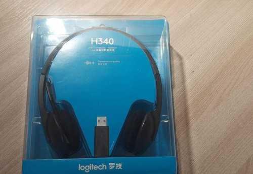 Гарнитура Logitech H340 Black Black Новые