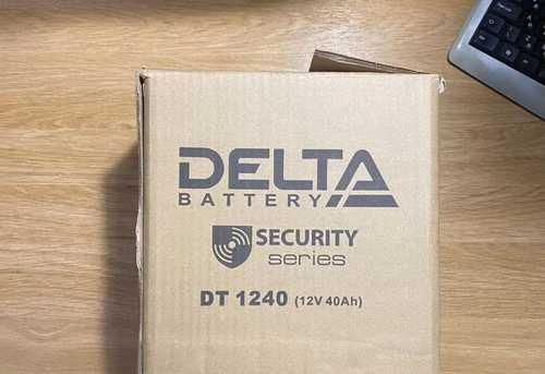 Аккумулятор Delta DT 1240 12v 40Ah