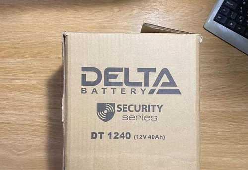 Аккумулятор Delta DT 1240 12v 40Ah