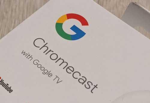 Медиаплеер Google Chromecast with Google TV (HD)