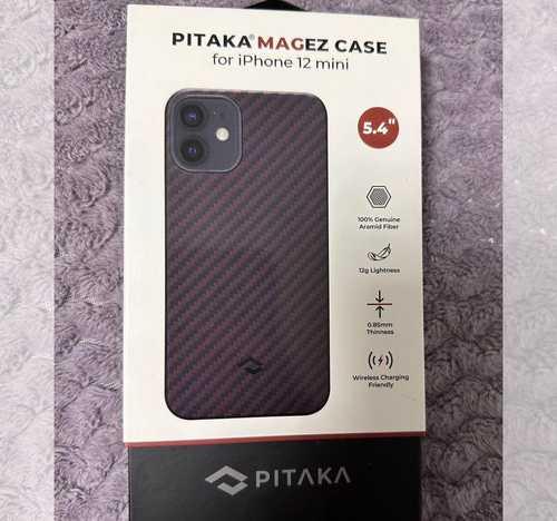 Чехол pitaka на iPhone 12 mini