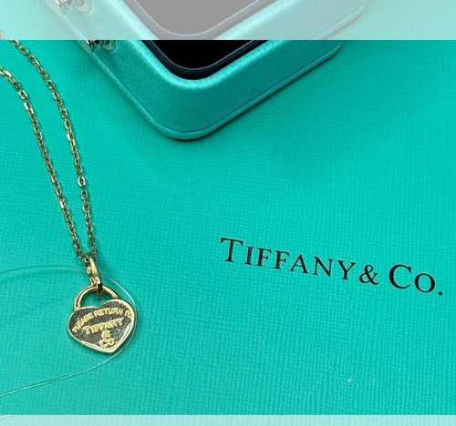 Подвеска Tiffany золото