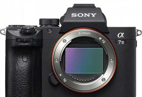 Фотоаппарат Sony Alpha ilce-7M3 Body, черный
