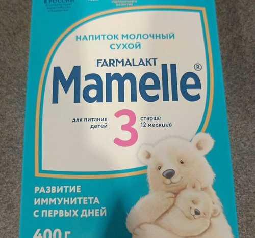 Детская молочная смесь mamelle