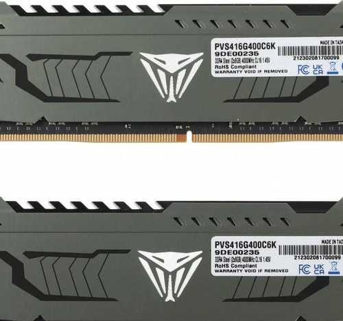 Patriot Viper Steel PVS416G400C6K DDR4 2х 8