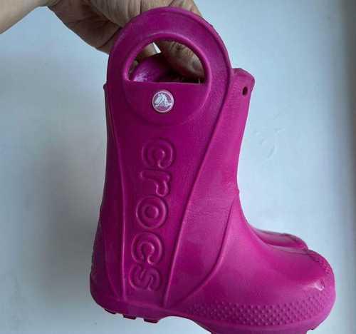 Сапоги crocs c7