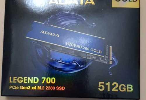 SSD накопитель adata Legend 700 512GB