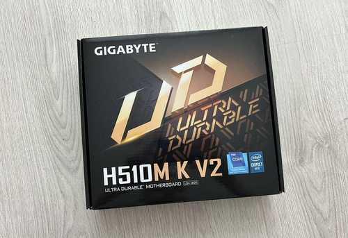 Новая материнская плата lga1200 gigabyte H510m