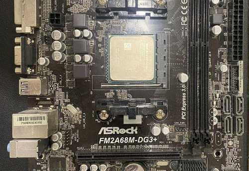 Материнская плата ASRock FM2A68M-DG3+