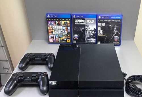 Б108-PlayStation 4 Fat 500 GB