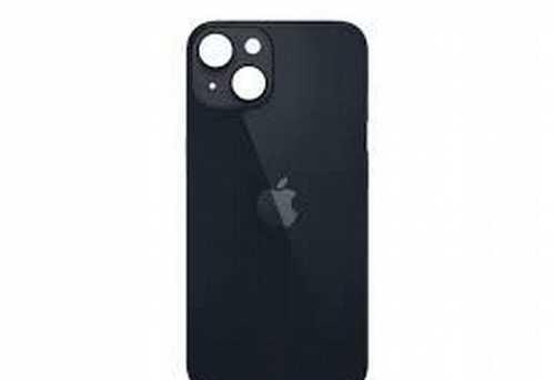 Задняя крышка для iPhone 13 Черный (стекло, широки
