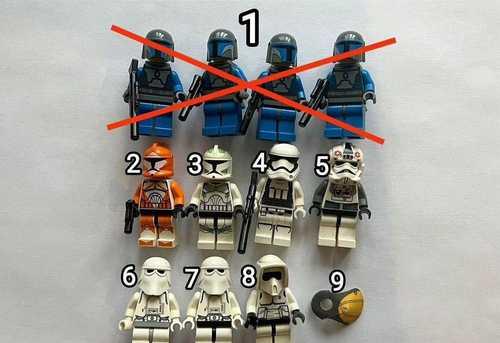 Lego Star Wars minifigures