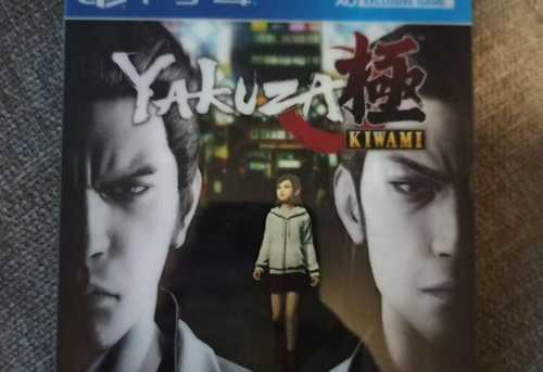 Игры для приставок ps4 Yakuza Kiwami Steelbook