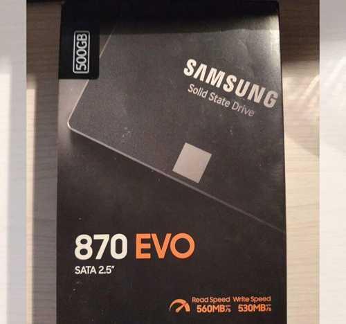 SATA ssd samsung 870 evo 500 Gb