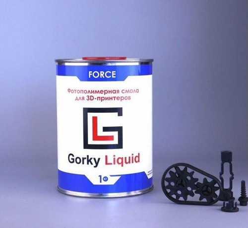 Фотополимерная смола "Force" Gorky Liquid черная