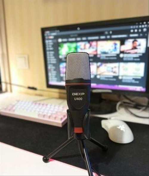 USB микрофон dexp u400