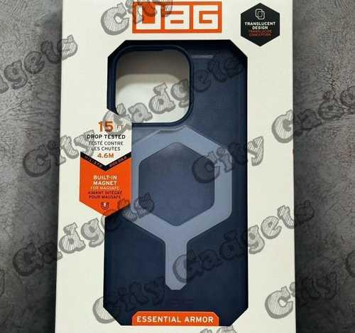 Чехол UAG Essential Armor iPhone 16 Pro Blue