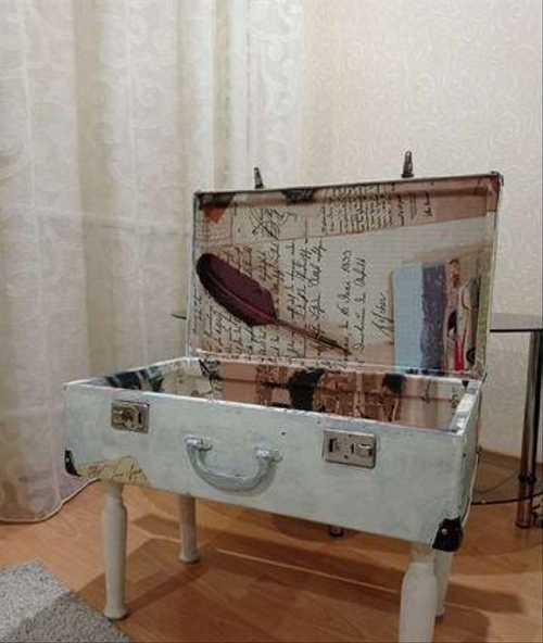 Чемодан для интерьера
