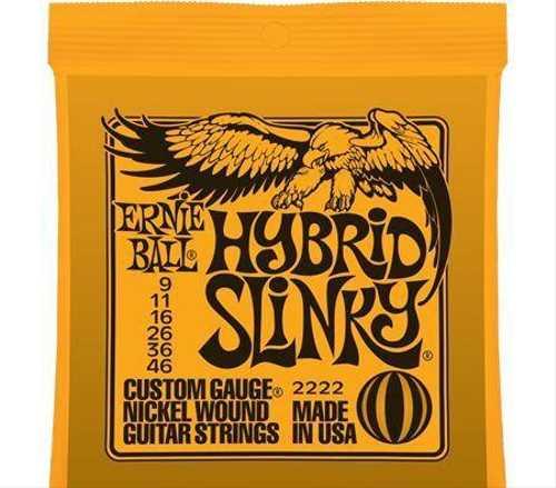 Ernie Ball P02222 Hybrid Slinky струны для гитары