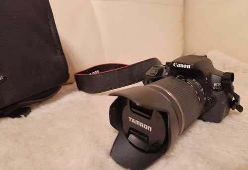 Зеркальный фотоаппарат canoneos 650D