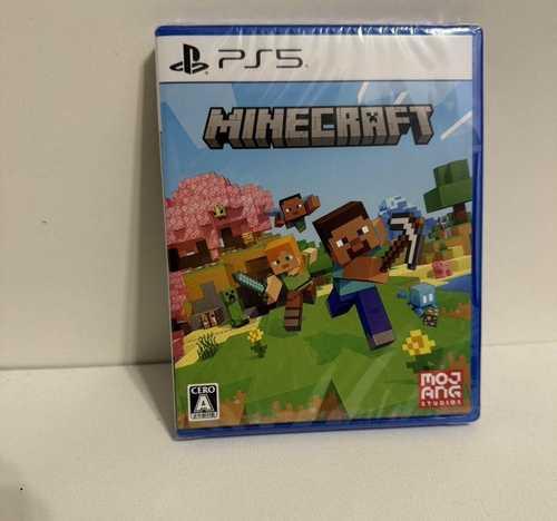 Minecraft ps5 диск Новый