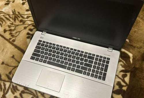 Игровой ноутбук Asus X750, core i7 17.3” 256gb SSD