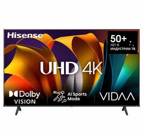 Телевизор LED Hisense 75" 75A6N 4K Ultra HD, черный, SMART TV