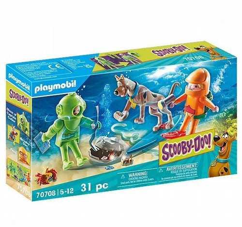 Playmobil 70708 Скуби Ду Приключения с водолазом