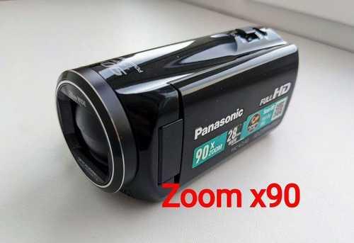 Видеокамера Panasonic HC-V230, Зумм Х90