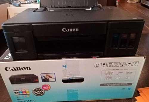 Принтер цветной. Canon pixma G1400