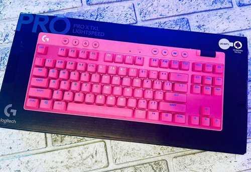 Logitech G Pro X TKL Lightspeed pink