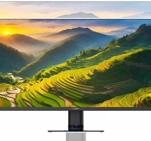 CBR 27" MF-2706 IPS, FHD 1920x1080, 100Гц, 1*hdmi, 1*VGA, внутренний бп, FreeSync, черный, кабель 1*
