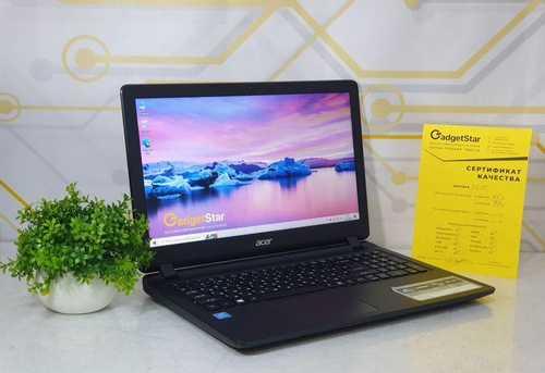 Ноутбук Acer 4 ядра, 8Gb, SSD 480Gb, Держит АКБ