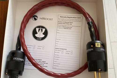 Сетевой силовой кабель nordost RED dawn LS 1m