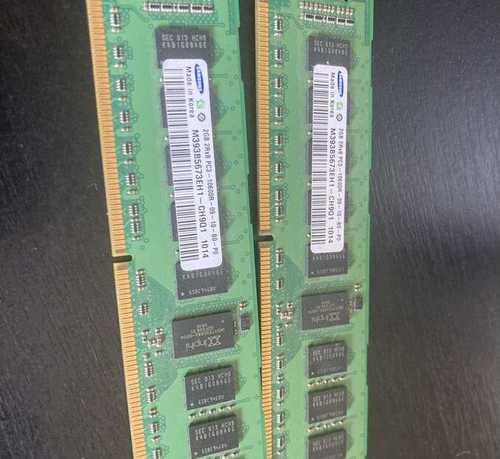 Серверная память HP ddr3 2Gb ECC 500202-061