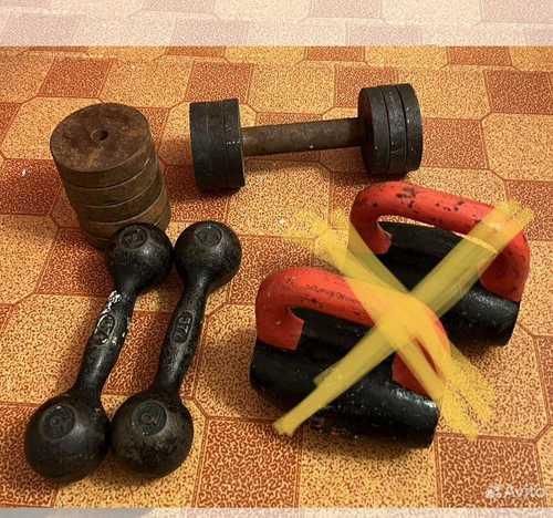 Гантели гири СССР