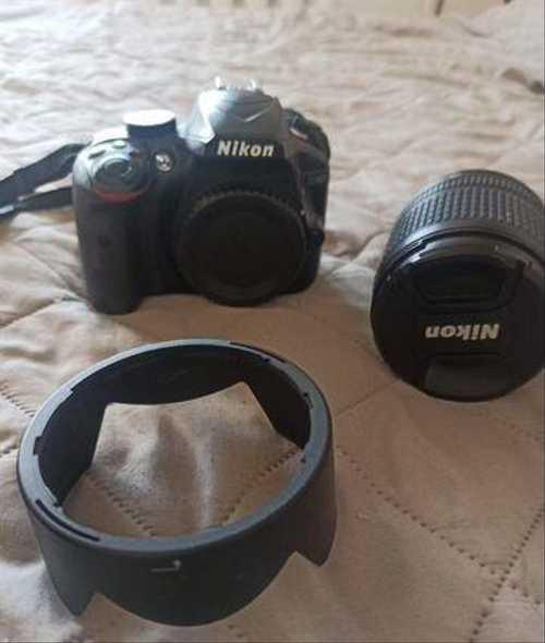 Зеркальный фотоаппарат Nikon D3400 body + kit 18-1