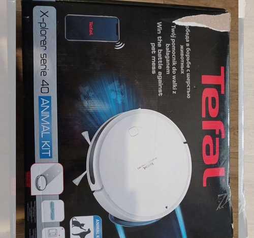 Робот пылесос tefal explorer serie 40