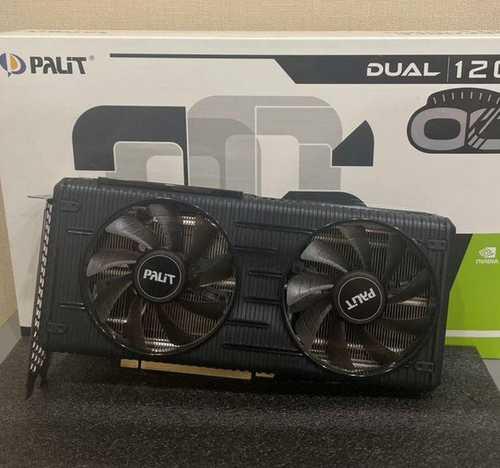 Видеокарта Palit GeForce RTX 3060 dual OC 12 GB