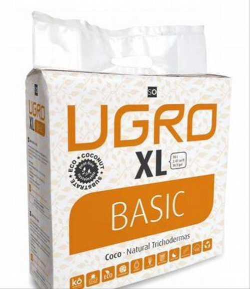 Кокосовый субстрат UGro XL Basic 70л