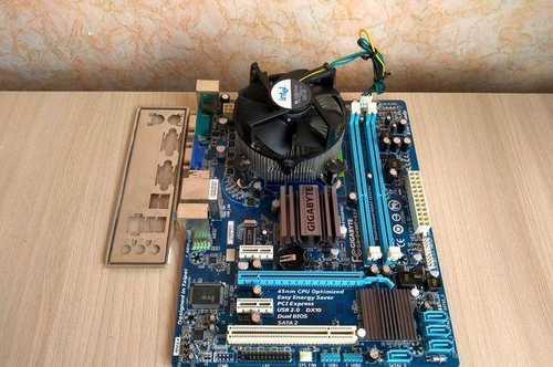 Плата и проц. 4 ядра Core Quad Q8300